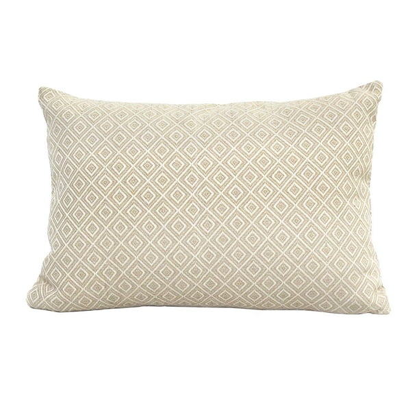 Stylish Beige Lumbar Pillow - Walmart.com