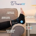 TheraICE Reusable Ankle Ice Pack Wrap for Swelling, Injuries, Cold ...