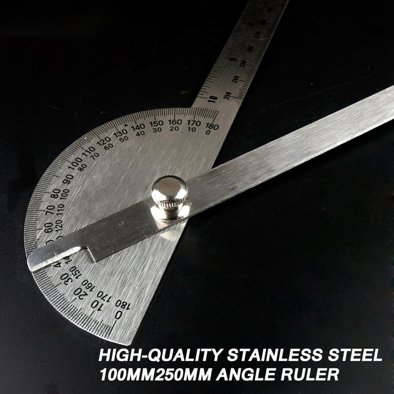 Stainless Steel Protractor Angle Finder