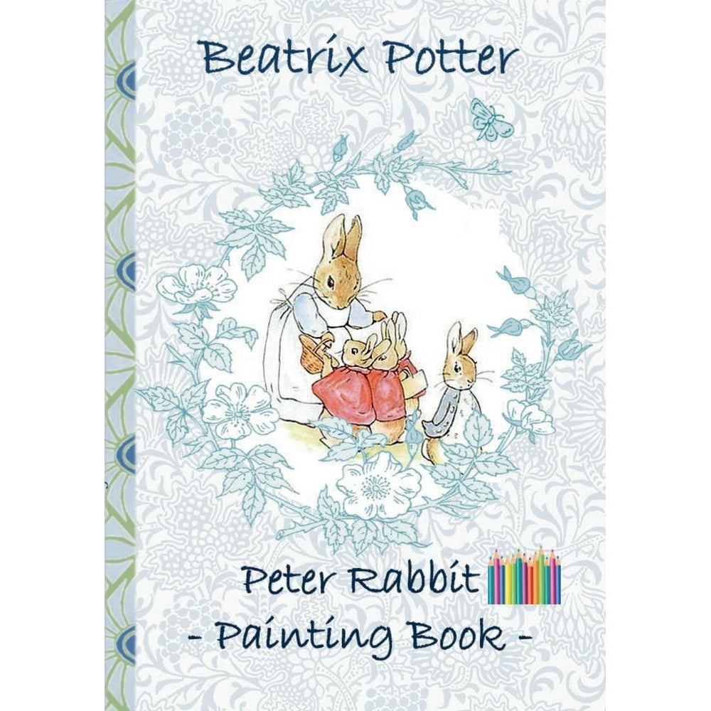 Peter Rabbit Painting Book : Colouring Book, coloring, crayons ...