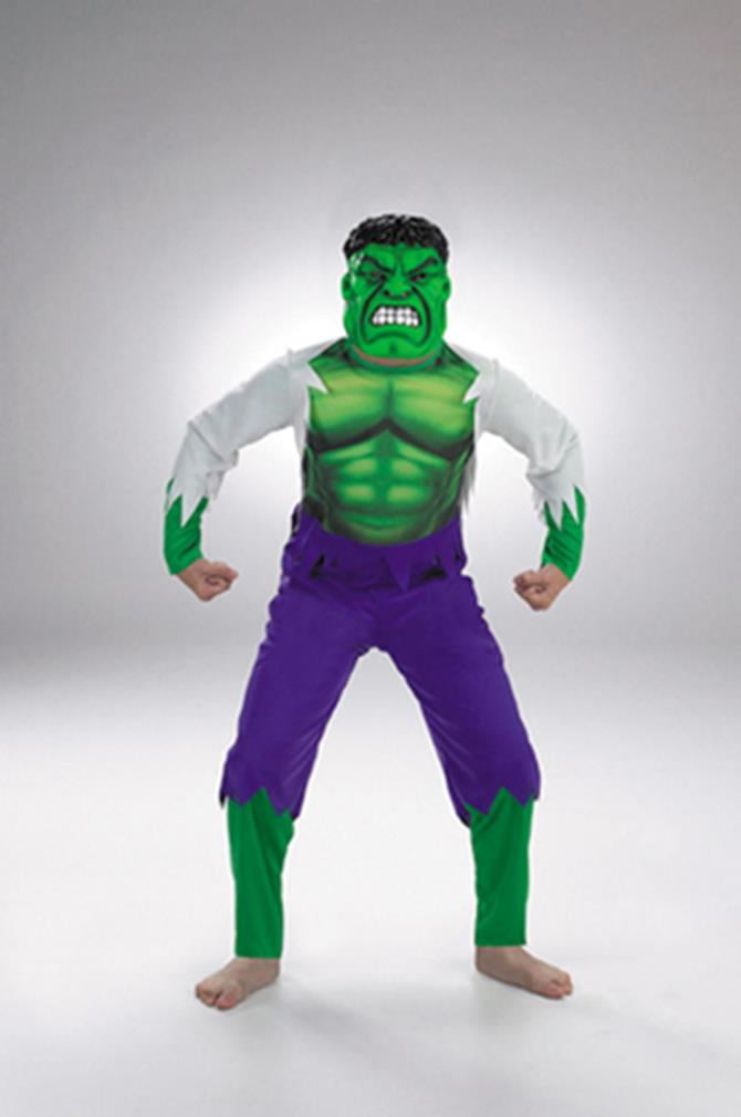 Disguise Brand Hulk Costume With Mask Polyester Jumpsuit for Teen Male Size 7 8 Walmart