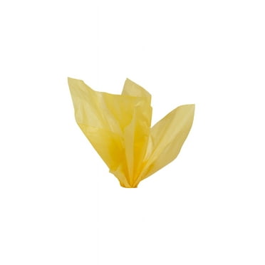 Naler 60 Sheets Yellow Tissue Paper Bulk, 14"x 20" Gift Wrapping Tissue ...