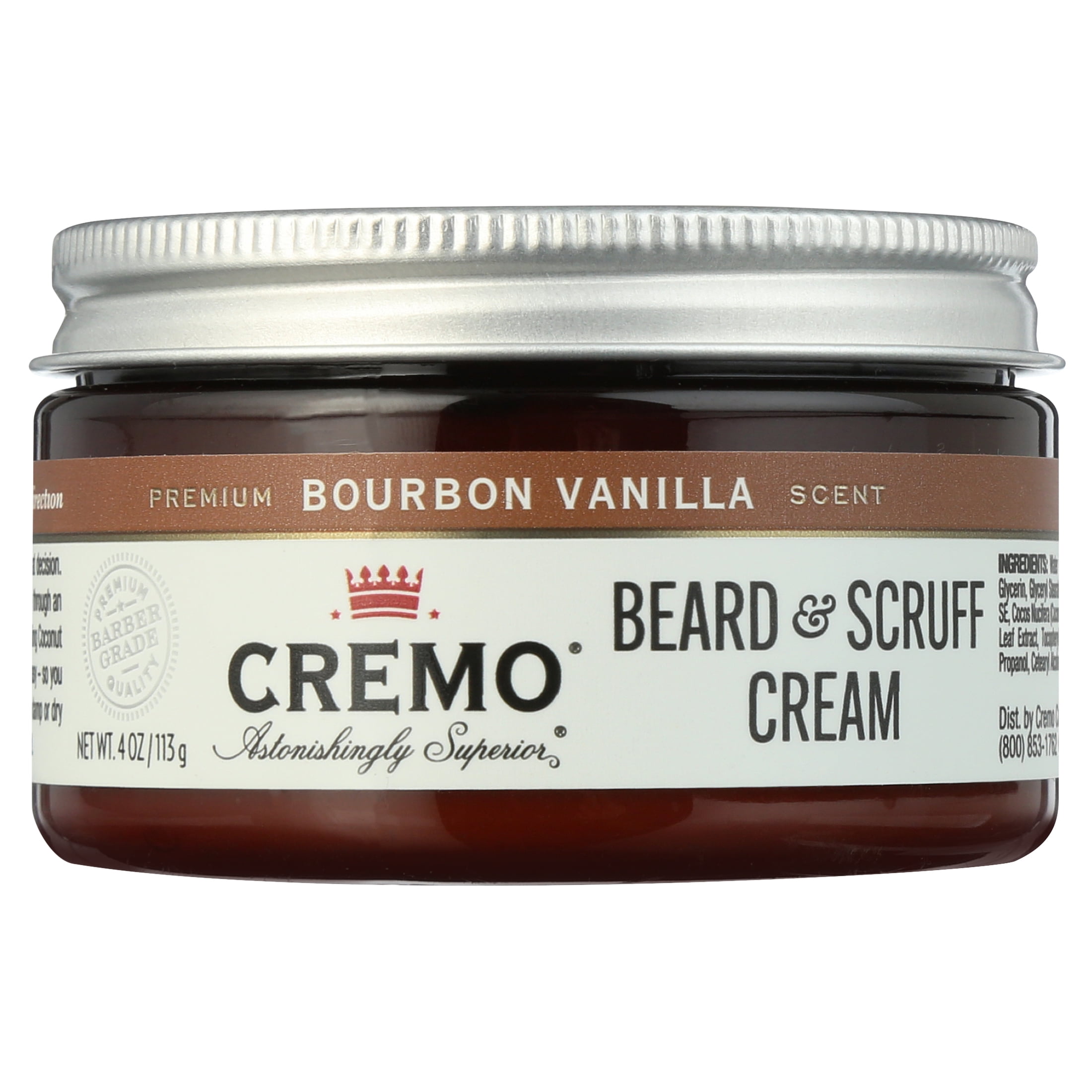 Beard & Scruff Cream Bourbon Vanilla 4oz – Beauty Suppliers – Online ...