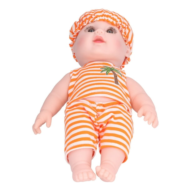 Interactive Baby Doll Soft Vinyl Body Newborn Baby Doll Simulation Baby ...
