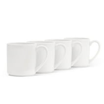Gibson Home Everyday Round White 12oz Mug, Set of 10 - Walmart.com