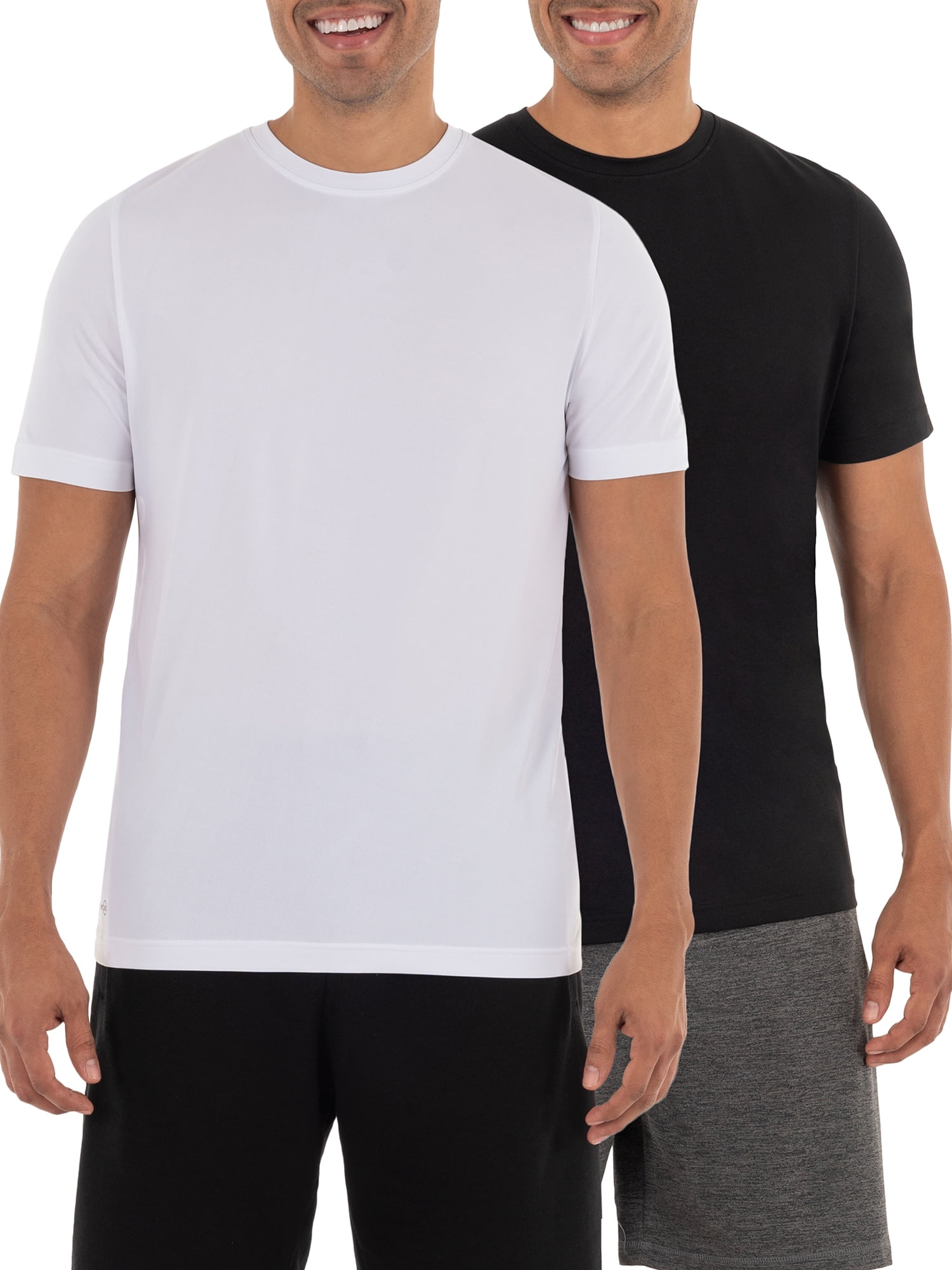 Russell Men's and Big Men's Core Active T-Shirt, 2-Pack, up to Size 5XL ...