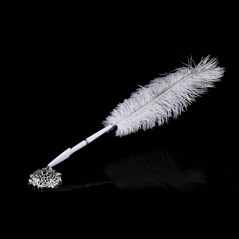Ostrich Feather Pen Wedding