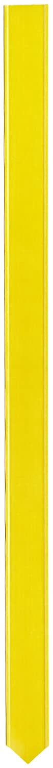 66" Height, 3-3/4" Width, B-130 Reinforced Polymer, Yellow Color Blank ...