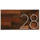 PRO-DF Rustic wood address Plaque, Small - Walmart.ca
