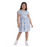 Disney’s Stitch Girls’ Play Dress with Short Sleeves, 2-Pack, Sizes 4 ...