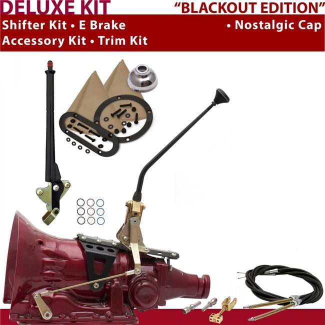 American Shifter 700R4 Shifter Kit 12 in. E Brake Cable Trim Kit for ...