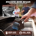 Electric Grill Brush for Outdoor Grill, Rechargeable BBQ Grill Cleaner ...