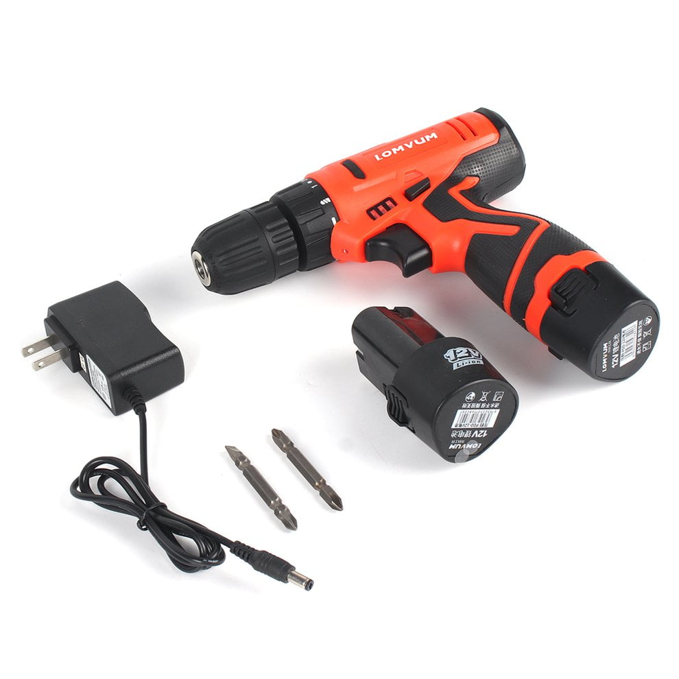 Clearance Sale Lomvum 12v Electric Drill Waterproof Rechargeable