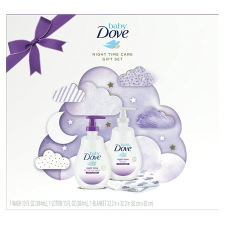 Baby Dove - Baby Dove Gift Set Night Time Care, 4 Count - Walmart.com ...