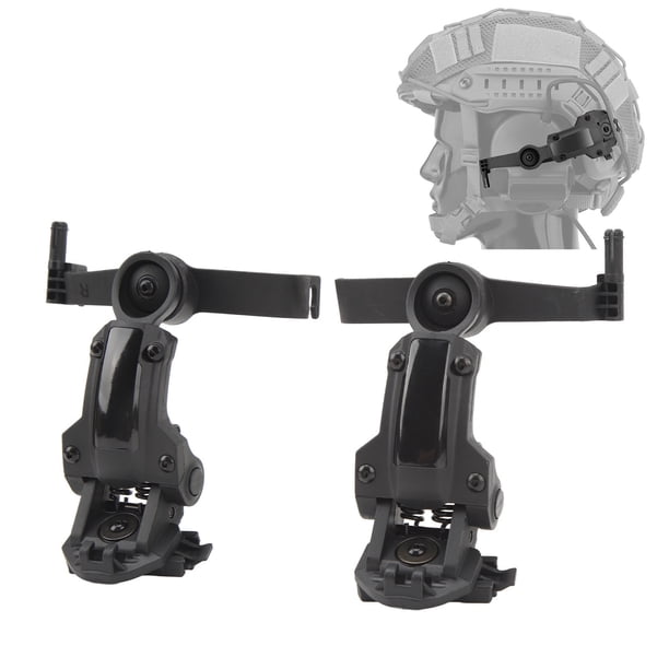 ARC Rail Adapter, Helmet Mounted Headphone Adpater Multi Angle Rotation ...