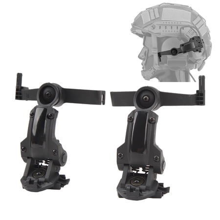 ARC Rail Adapter, Helmet Mounted Headphone Adpater Multi Angle Rotation ...
