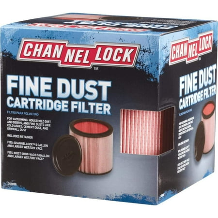 Channellock Products VCFF.CL Wet/Dry Cartridge Vacuum Filter - Walmart ...