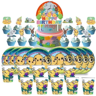 Canticos Birthday Plates Supplies Decorations Decor Backdrop Banner ...