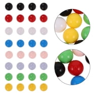 Mega Game Replacement Marbles - 150 Pieces- 6 Colors of 14mm Glass ...