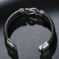Mother and Son Forever Linked Together Braided Leather Bracelet, Men ...