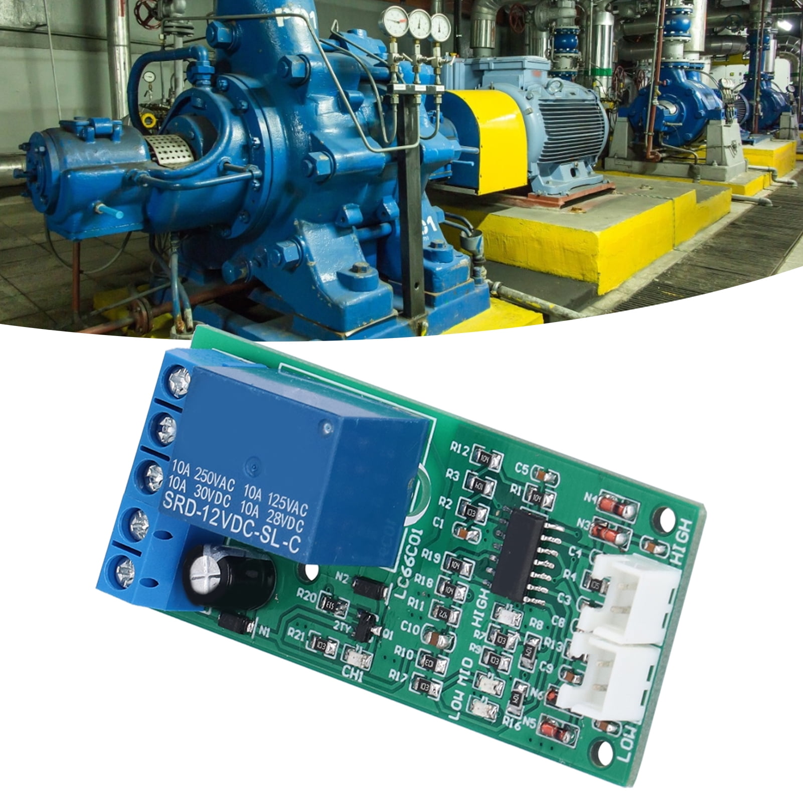 Peahefy Liquid Level Sensor Module,Water Level Sensor Module Automatic ...