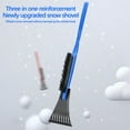XYRSRUW Car Snow Shovel, Heavy-Duty Ice Scraper with Long Handle ...
