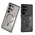 ELEHOLD Magnetic Case For Samsung Galaxy S25+, Shockproof Aluminum ...