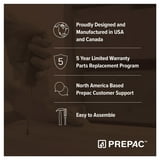 "Prepac Elite 32"" Tall Wood Storage Bedroom Armoire, Wardrobe Cabinet ...