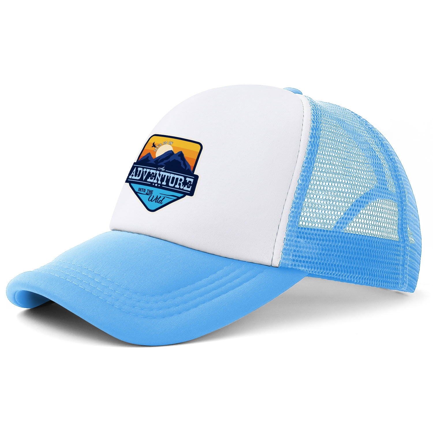 CALCA 10 Pack Sublimation Polyester Mesh Cap Blanks Adjustable Trucker ...