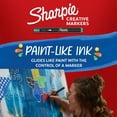 Sharpie Creative Markers, Paint-like Acrylic Markers, Bullet Tip, and ...