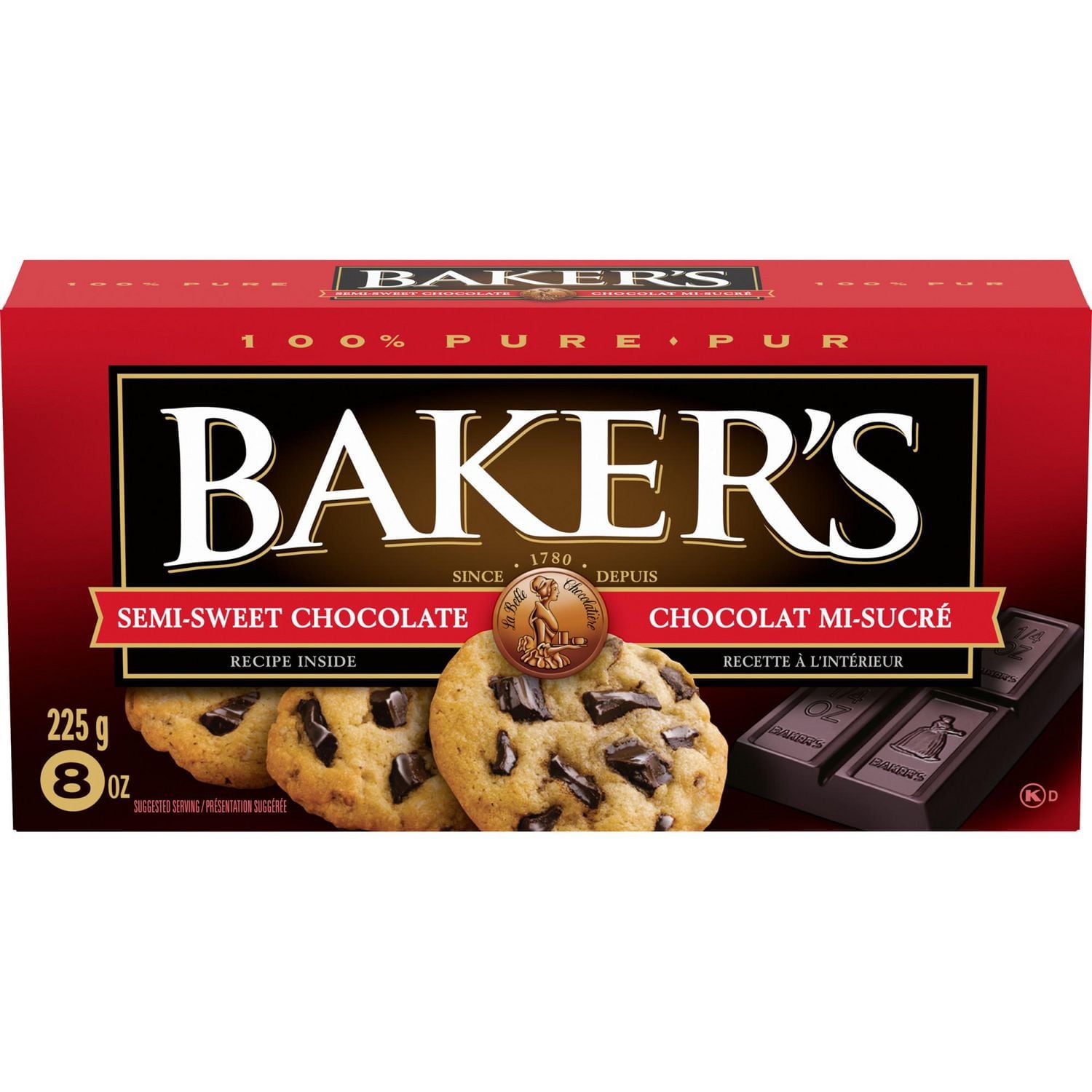 Click here for Bakers 100 Pure Semi-Sweet Chocolate Baking Bar 22... prices