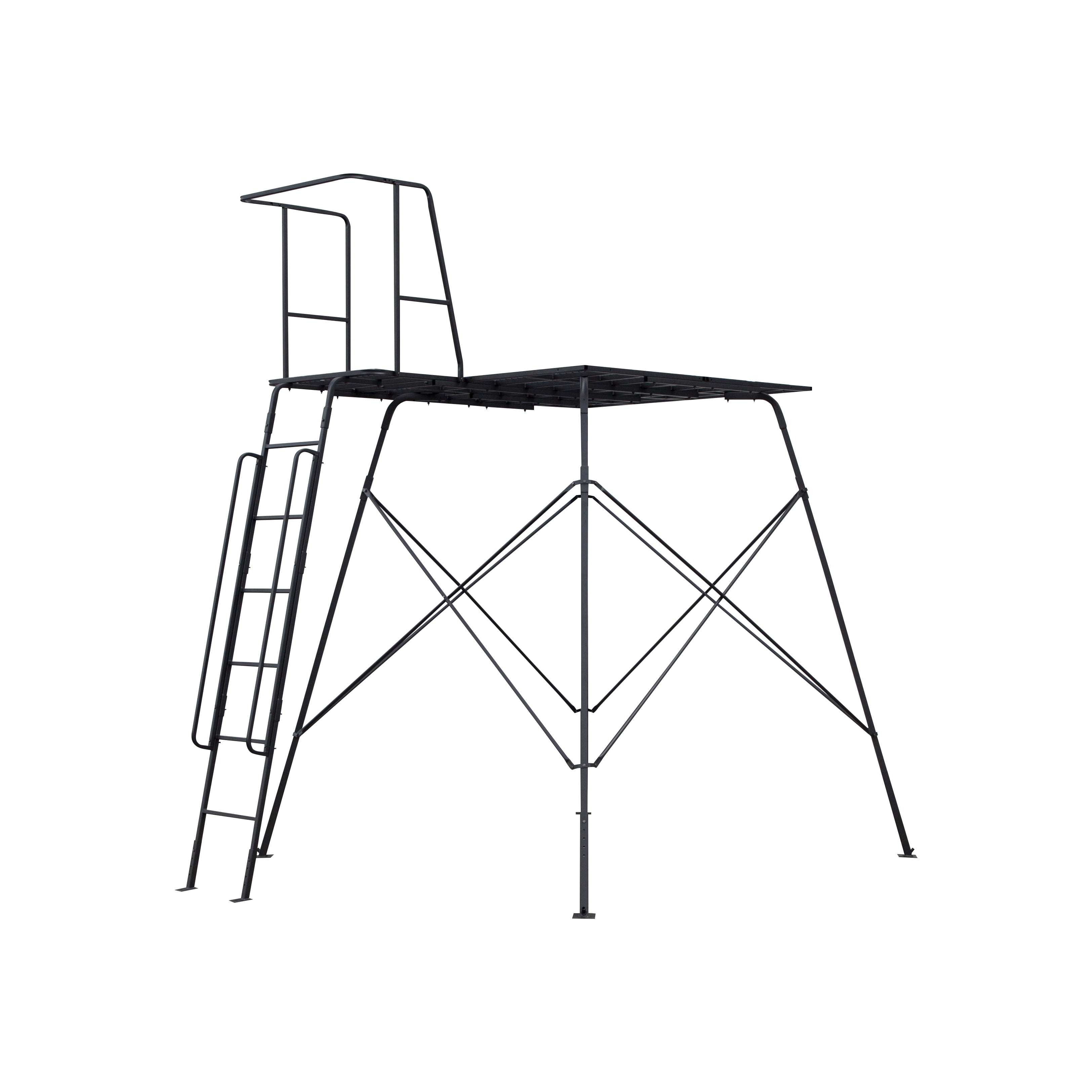 CAGE™ Permanent Hub Blinds, 8' Tower, CTR3008 - Walmart.com