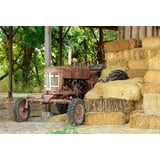 MOHome Old Tractor Backdrop Country Style 7x5ft Photography Background ...