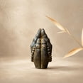Lazsy Buddhist Prayer Hands Figurine Bronze-Brown Prayer Hands Statue ...