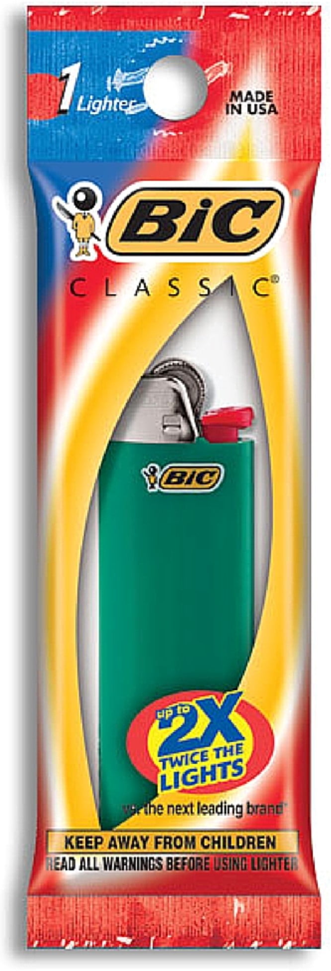 Bic Classic Disposable Lighter, Colors May Vary 1 ea (Pack of 3 ...