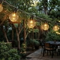 Everlasting Glow 40 Electric LED Patio Lights on a String with Clear ...