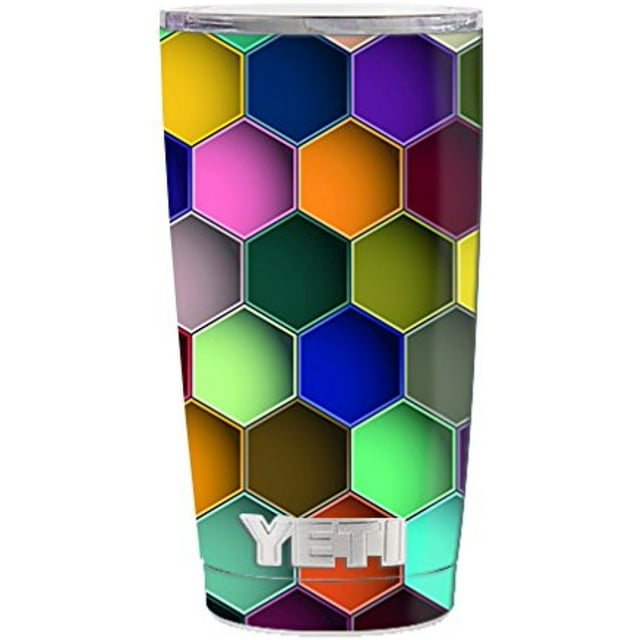 Skin Decal Vinyl Wrap (5-piece kit) for Yeti 20 oz Rambler Tumbler ...