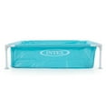 Intex Mini Frame Kids 4ft x 4ft x 12in Beginner Kiddie Swimming Pool (2 ...