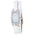 Seiko Women's NEW SUP391 CRYSTAL LEATHER BANDED WATCH - Walmart.com