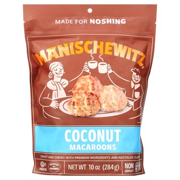 MANISCHEWITZ Gluten Free Almond Coconut Macaroons, 10 OZ - Walmart.com