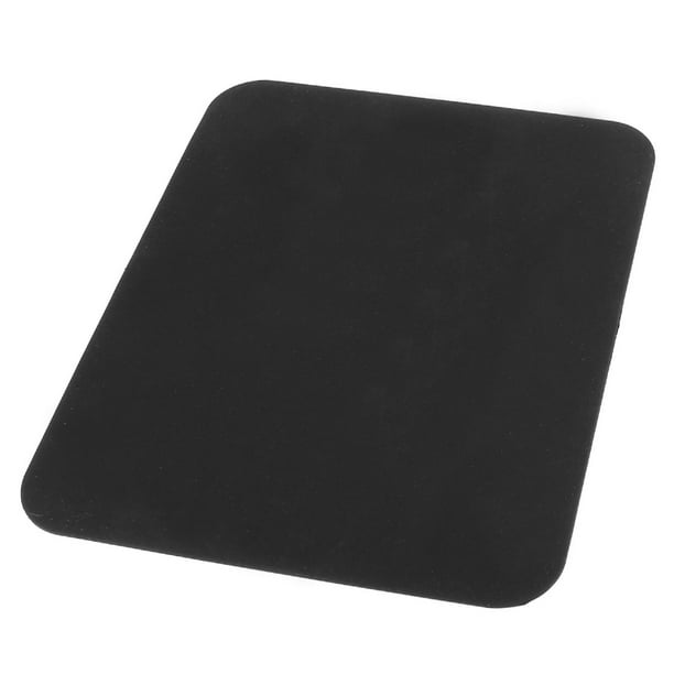 Unique Bargains Black Soft Silicone Rectangle Shaped Mouse Pad Mat for ...