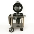 Loco Cookers 22.5 Inch SmartTemp Kettle Grill with Cart, Black ...