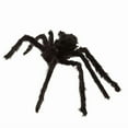 BRAWN- 49In Halloween Haunted Prop Spider Black Huge Giant Spider ...