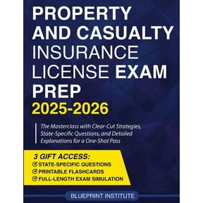 Property and Casualty Insurance License Exam Study Guide 2020-2021: P&C ...