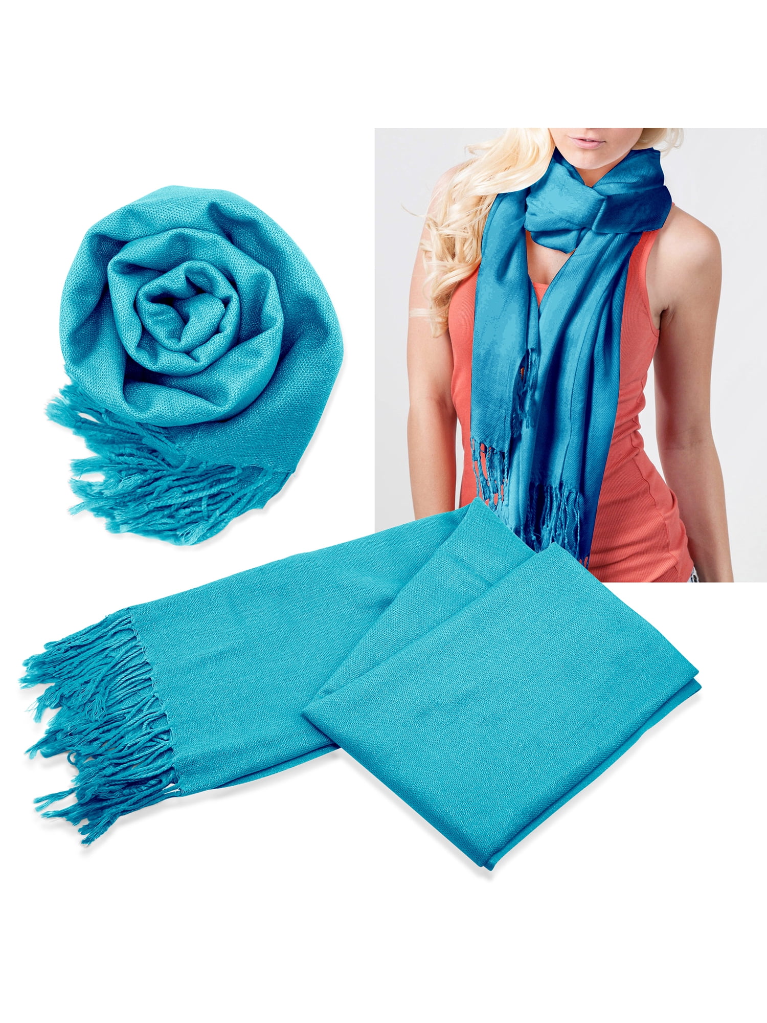 Fashion Women's Scarf Lightweight Long Scarfs Luxury Lady Classic Range ...
