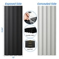 GTSABWAY 72.8" Length 10-Piece Heavy Duty Galvanized Steel Metal Roof ...