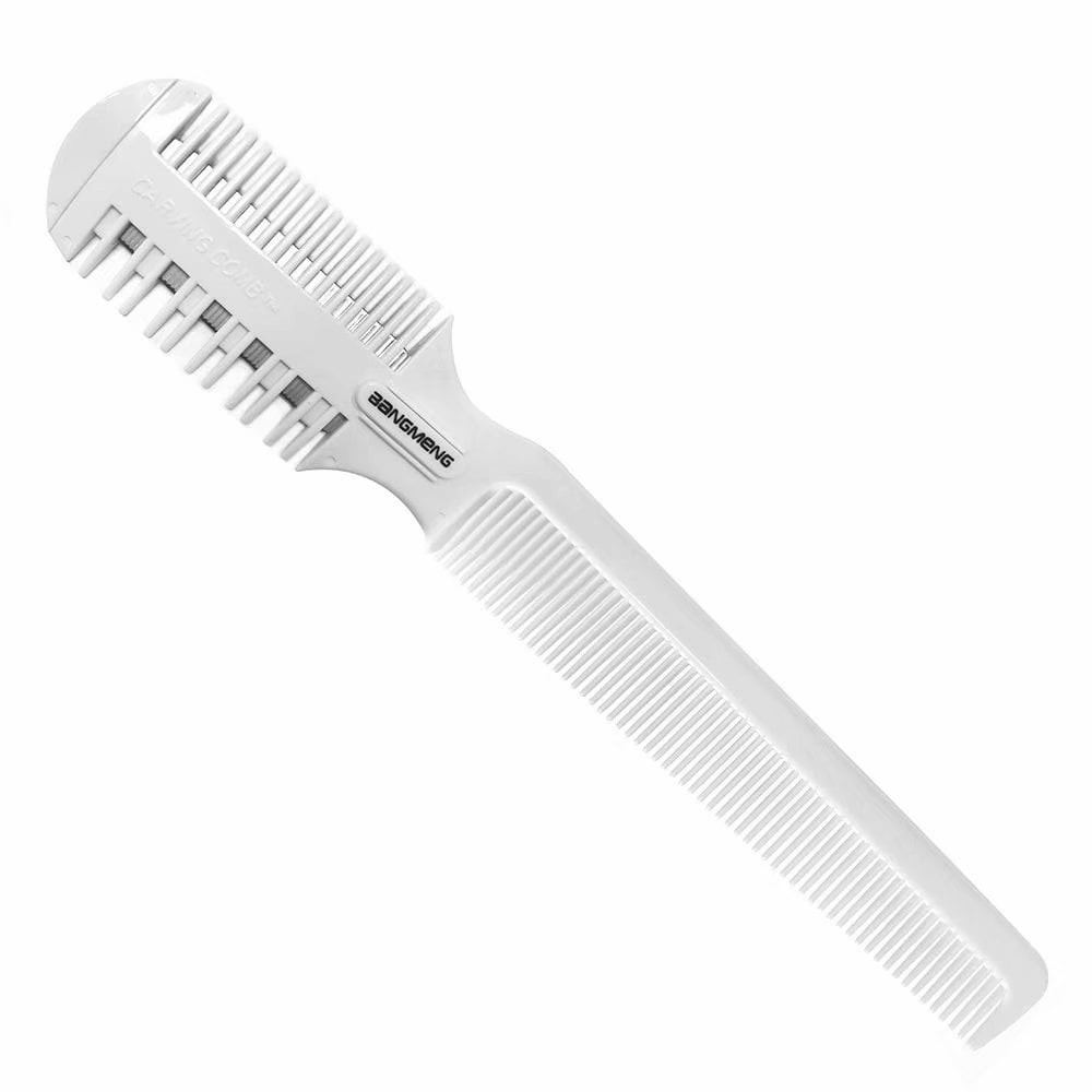 BANGMENG Hair Cutter Comb,Sharp Hair Razor Comb,Split Ends Hair Trimmer ...