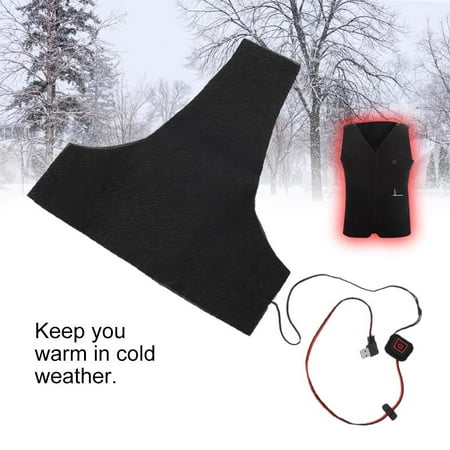 Spptty Heating Clothes, USB Heating Cloth,Winter Heated Alloy Fiber ...