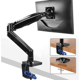 Swiveling Under-Desk Computer CPU Holder for Sit Stand Standing Desk ...