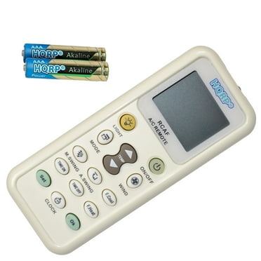 HQRP Universal Remote Control Compatible with Comfort-Aire REG-183A ...
